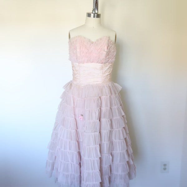 1950s Prom Dress - Etsy
