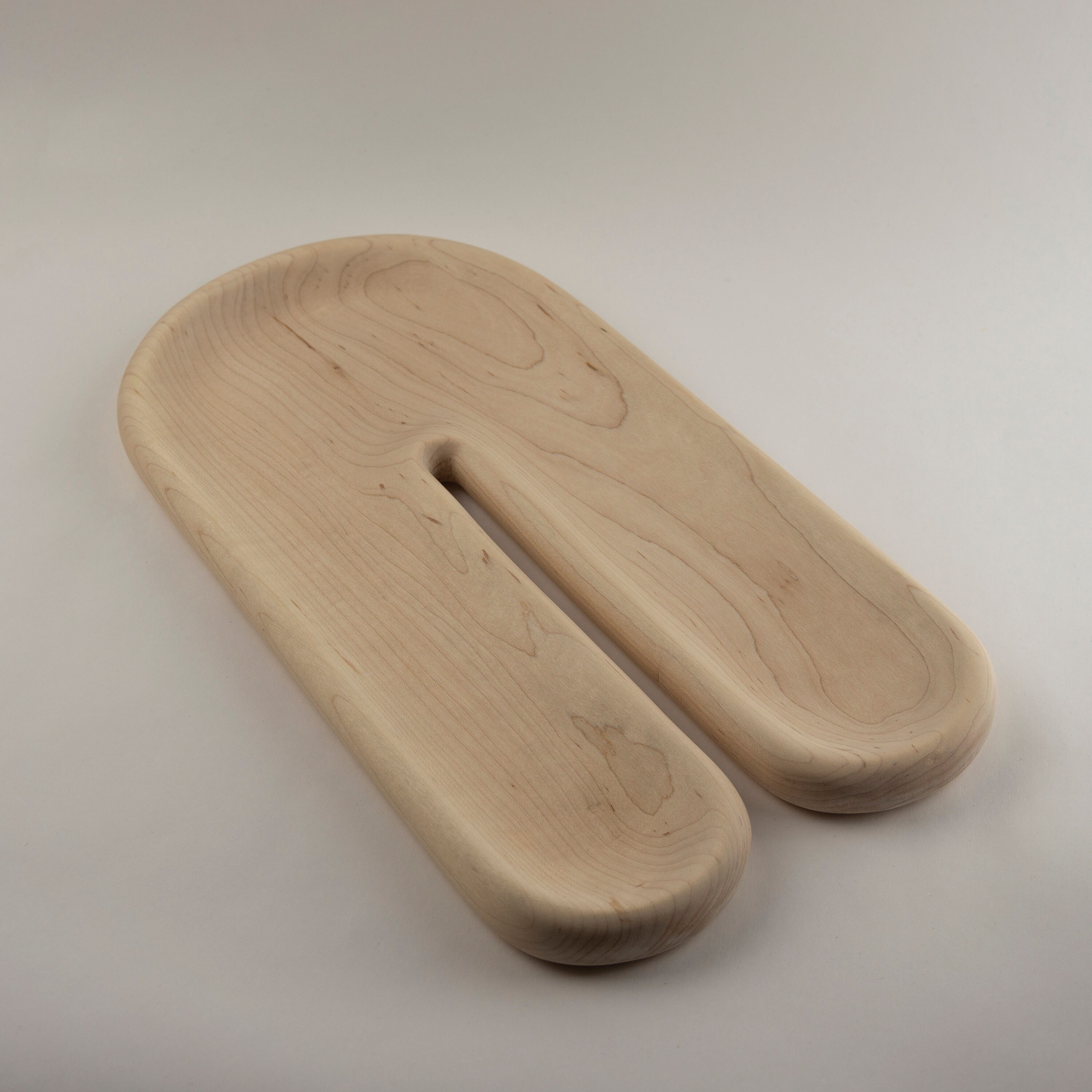 Bend Dish - Handcarved Maple Tray - Etsy