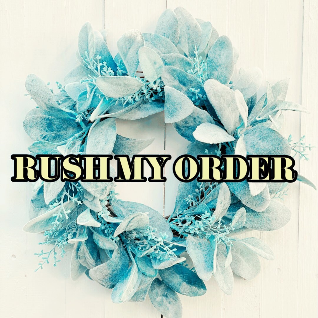 PROCESSING TIME RUSH My Order Bush Shipping Upgrade Welcome Unique ...