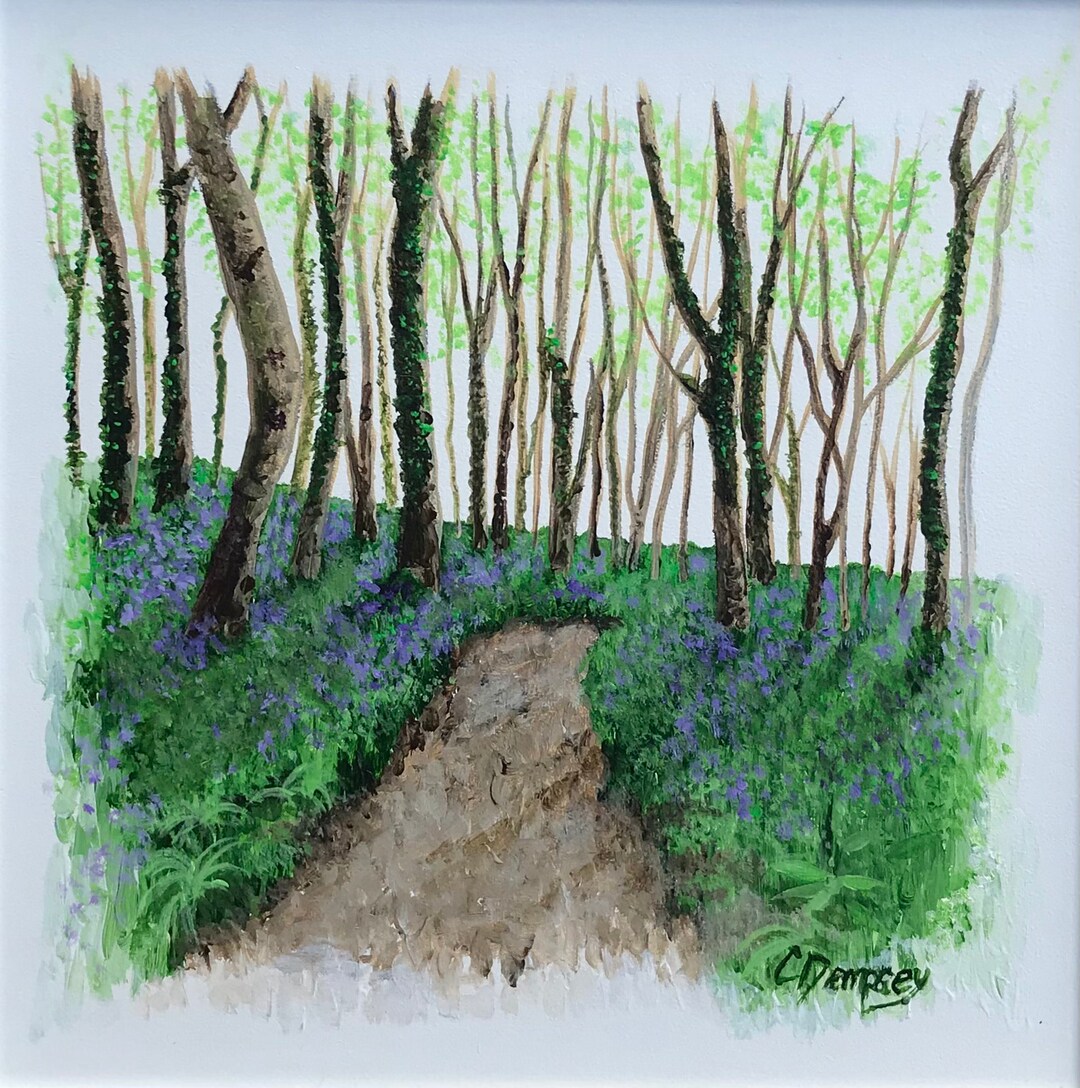 Bluebell Wood Painting Kit - Etsy