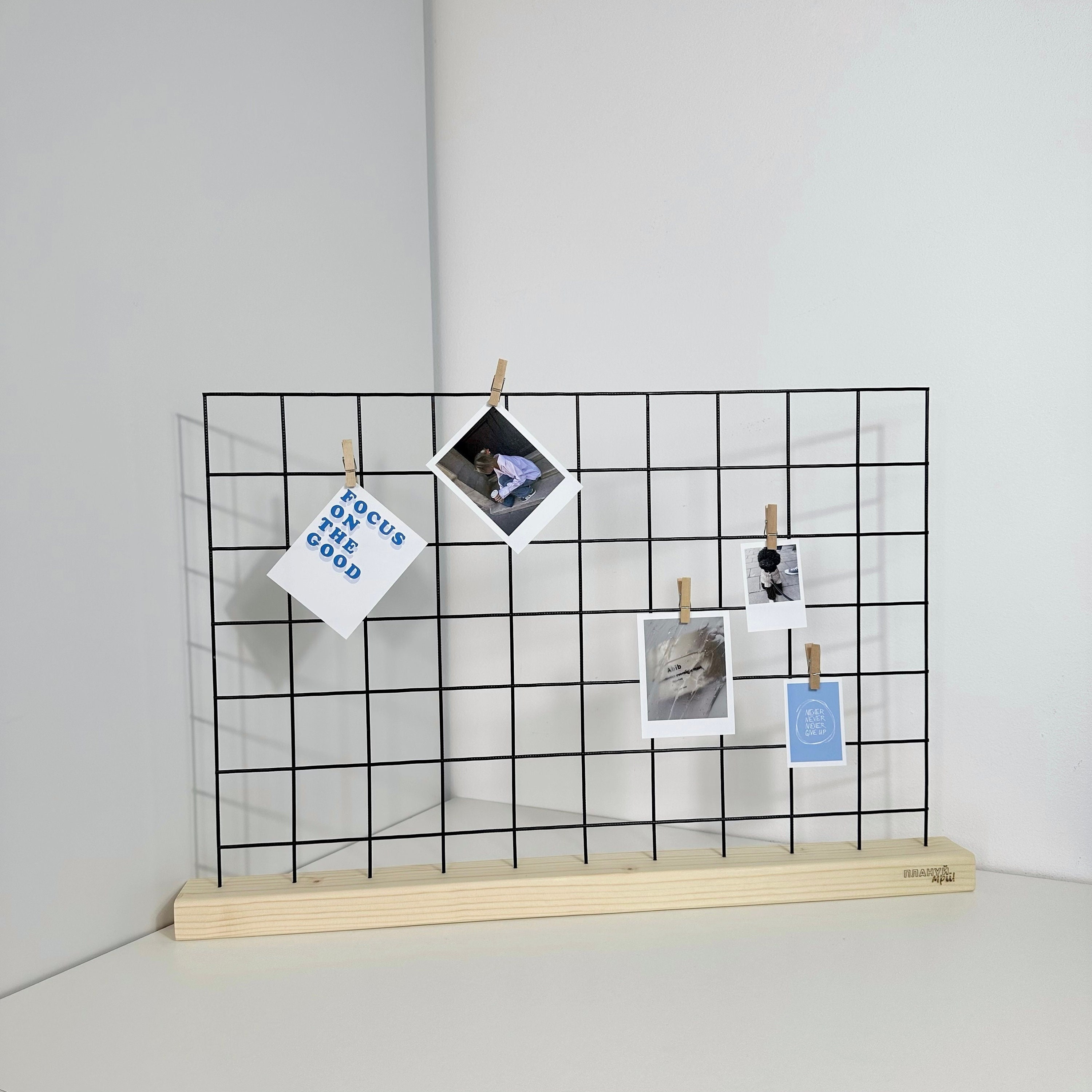 Grid Frame, Wire Memo Board, Polaroid Photo Display, Instax Photo ...