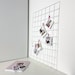 Wall Wire Grid in 3 Sizes & 9 Colors, Wall Vision Board, Metal ...