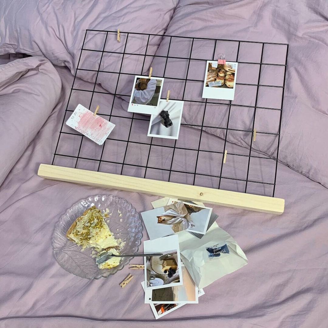 Grid Frame, Wire Memo Board, Polaroid Photo Display, Instax Photo ...