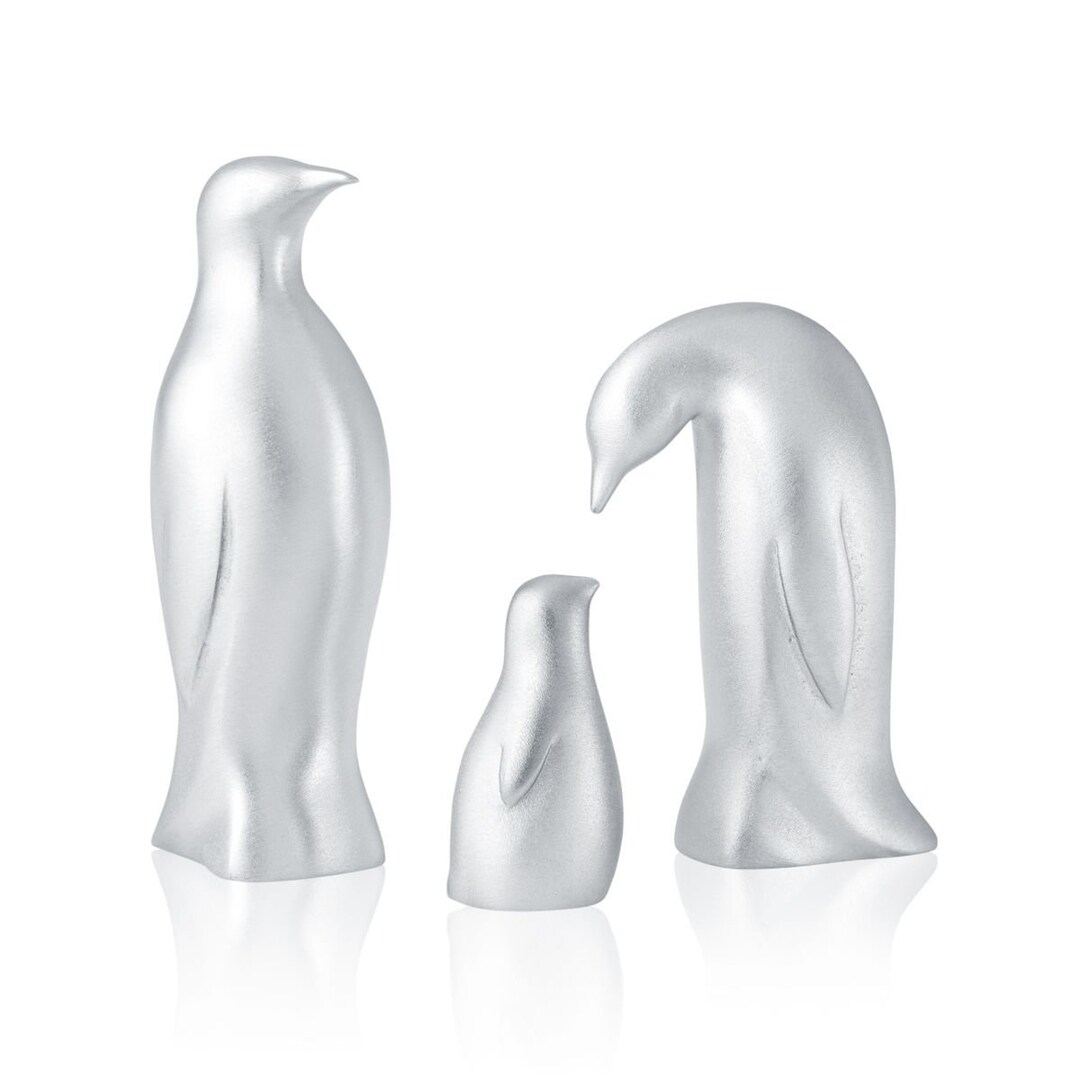 Penguin Family | Small Pewter Figurine | Gifts for Kids - Etsy