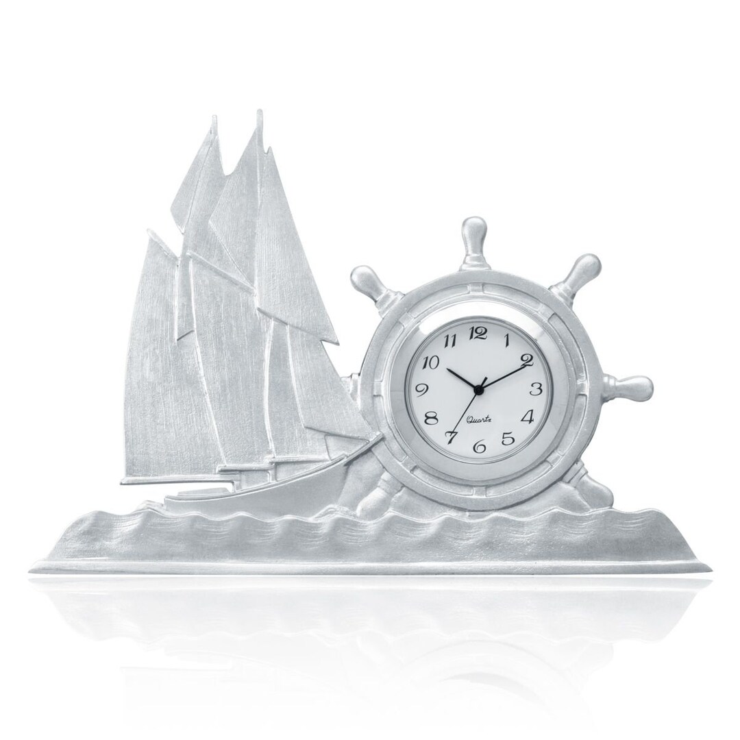 Bluenose Clock | Pewter Clock | Handcrafted Gifts - Etsy
