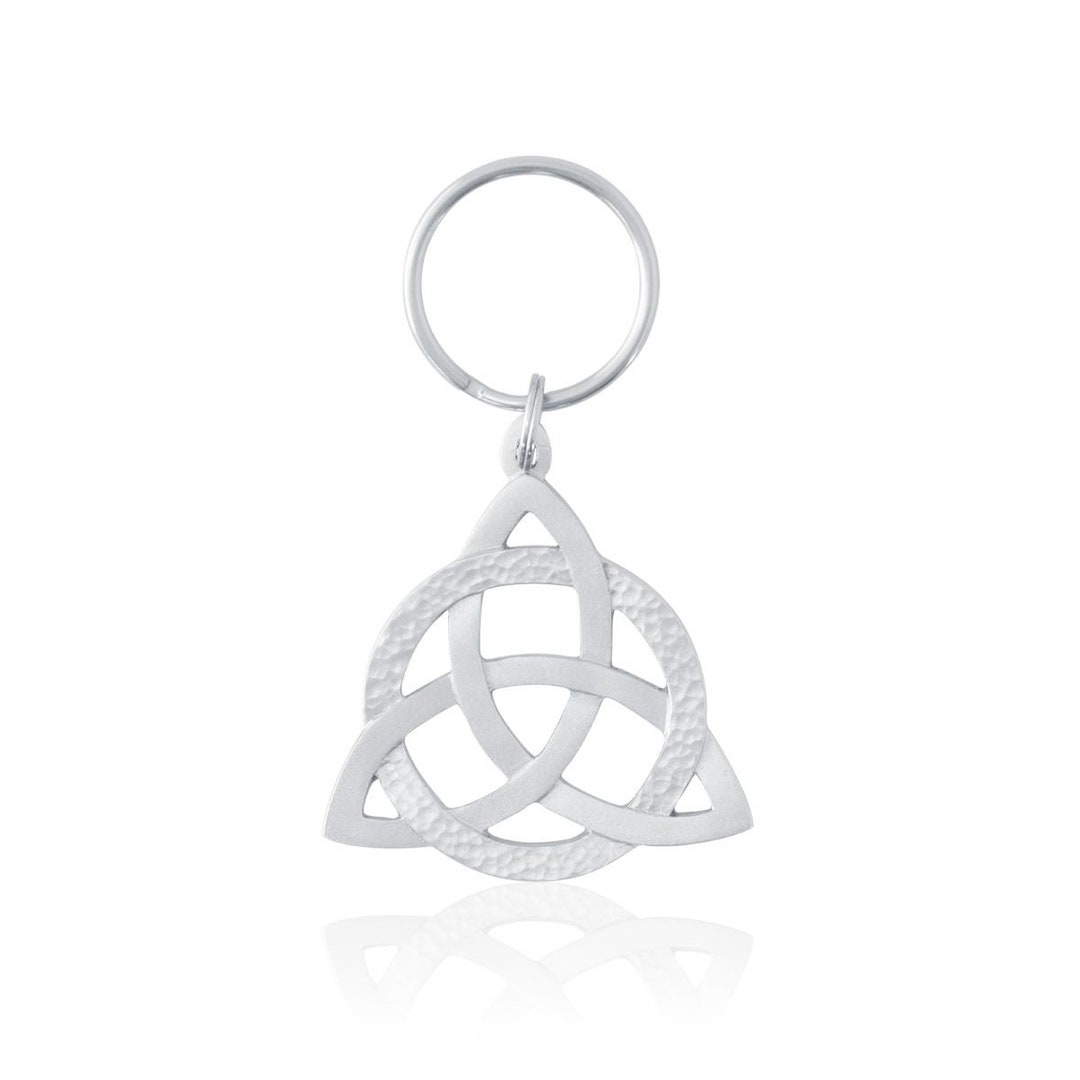 Celtic Trinity Key Ring | Pewter Key Ring | Canadian Gifts - Etsy