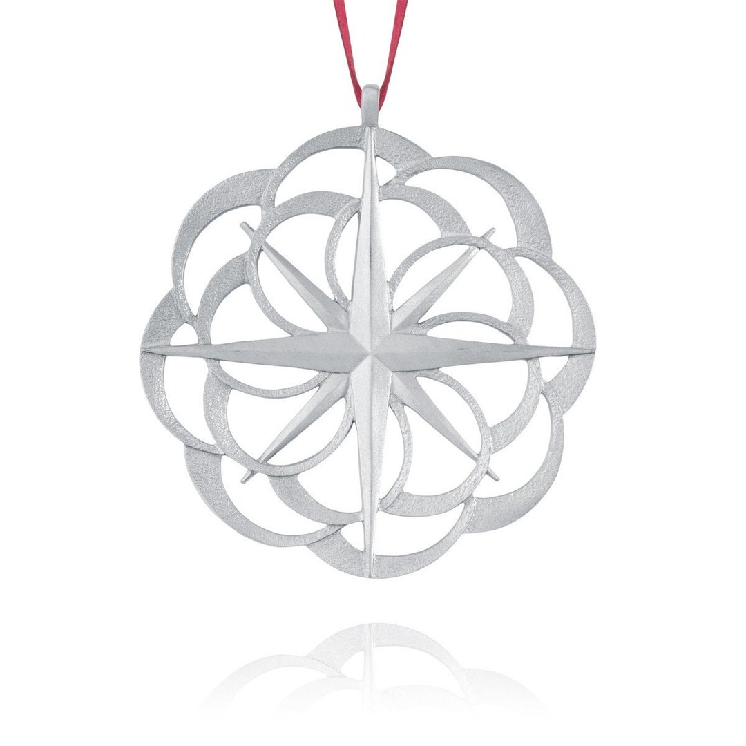 Compass Rose Collector Ornament 2011|| Pewter Christmas Ornaments ...