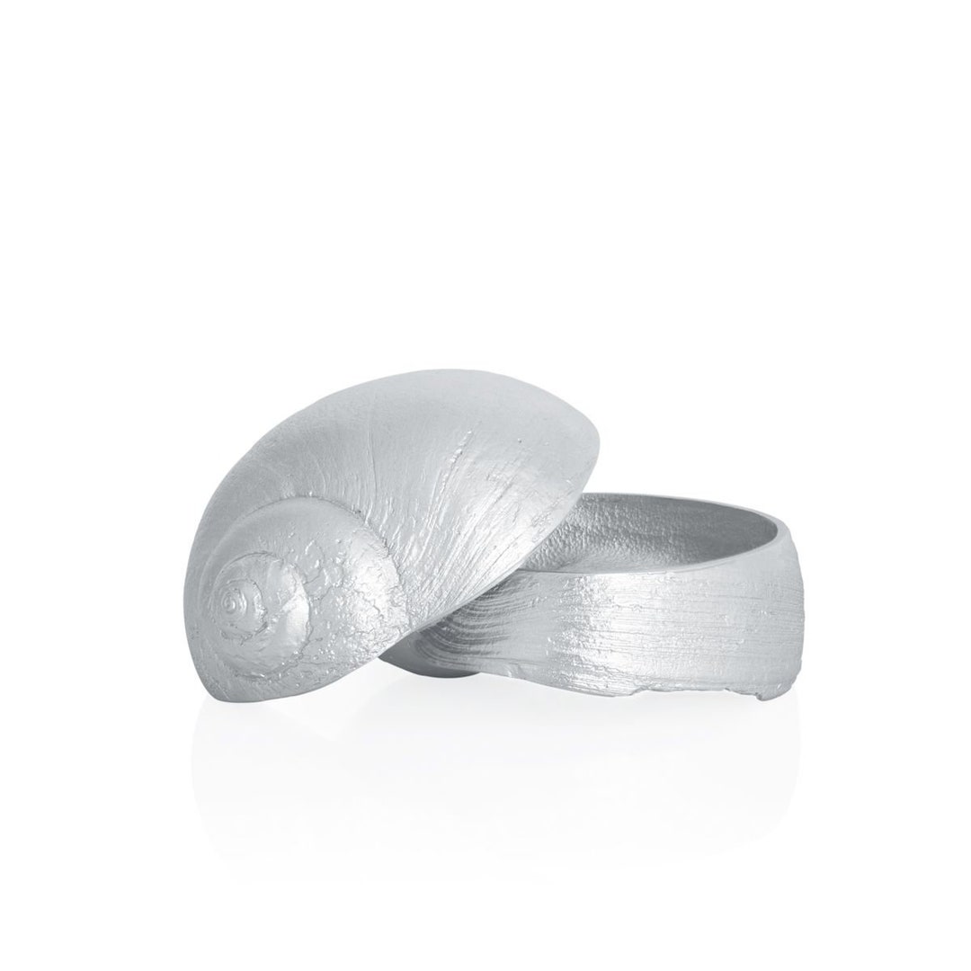 Moon Snail Box | Pewter Box | Handcrafted Gifts - Etsy