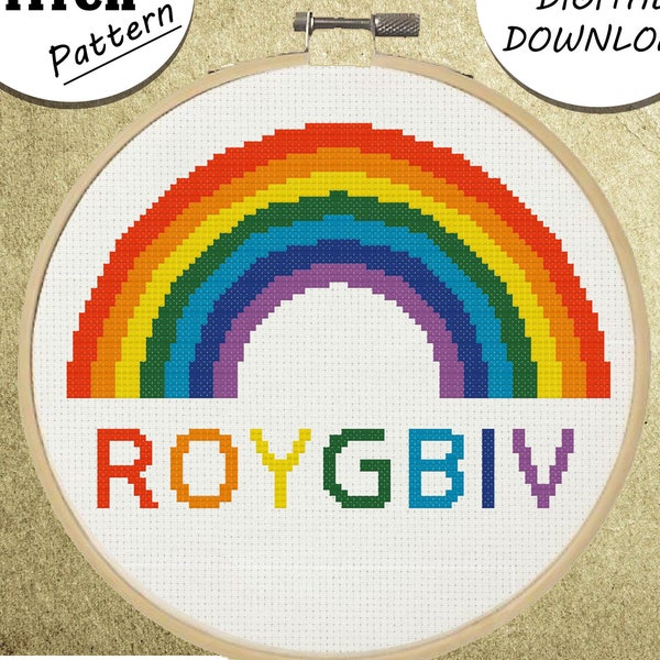 Roygbiv Rainbow - Etsy