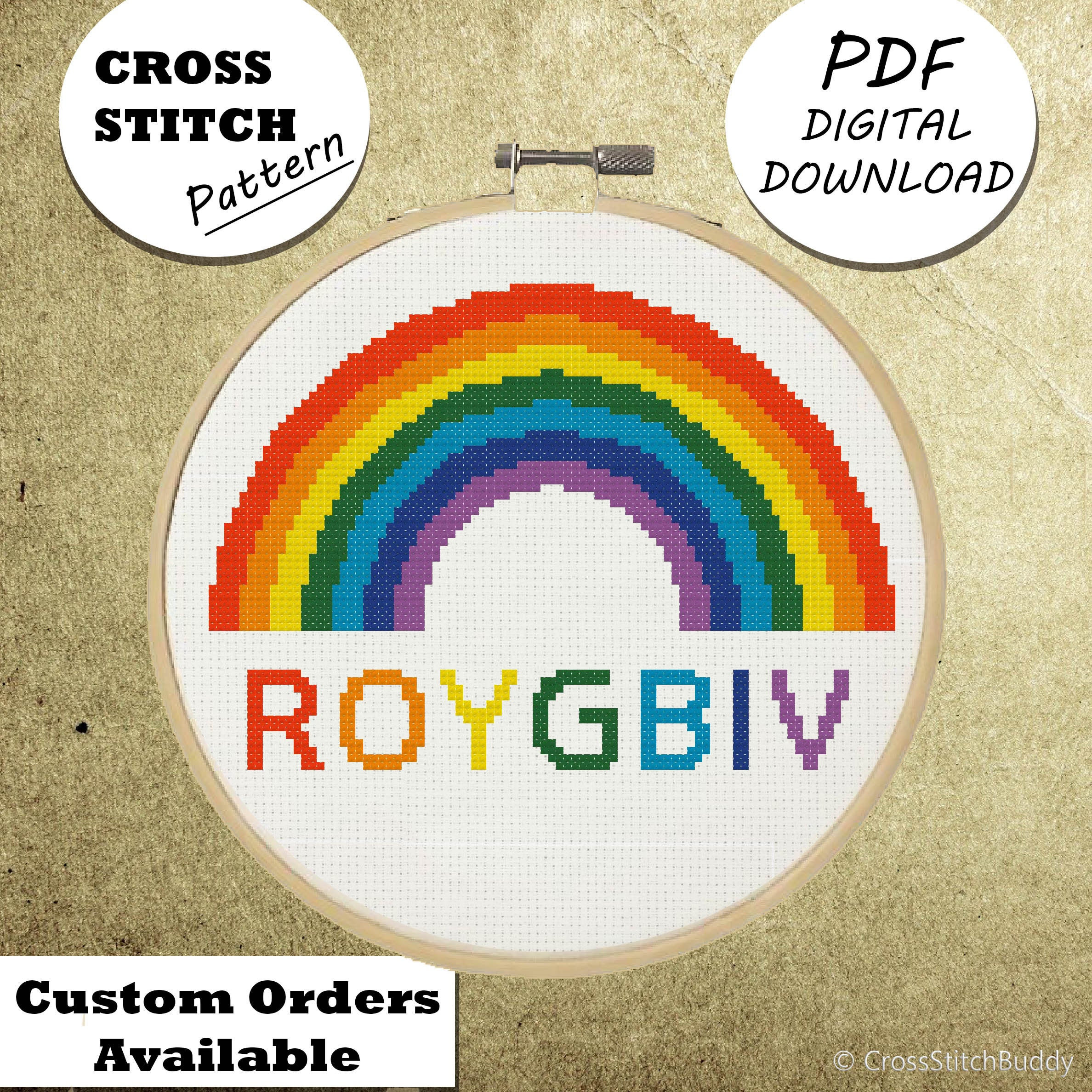 Colors Of The Rainbow Roygbiv