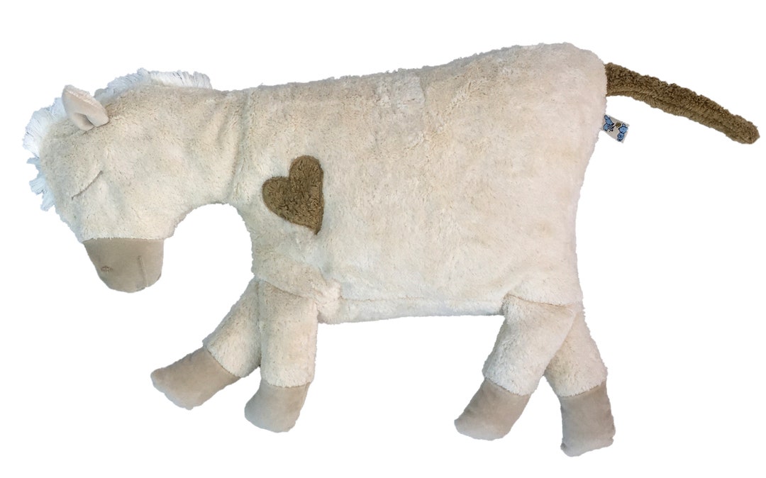 Bio Kuschelkissen "Pferd" aus 100 % Baumwolle , Baumwolle aus ...
