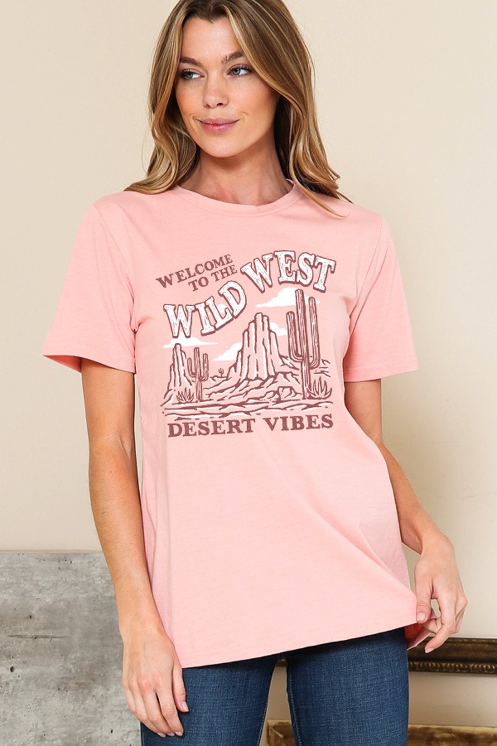 Welcome to the Wild West Graphic Tee Desert Vibes Shirt - Etsy