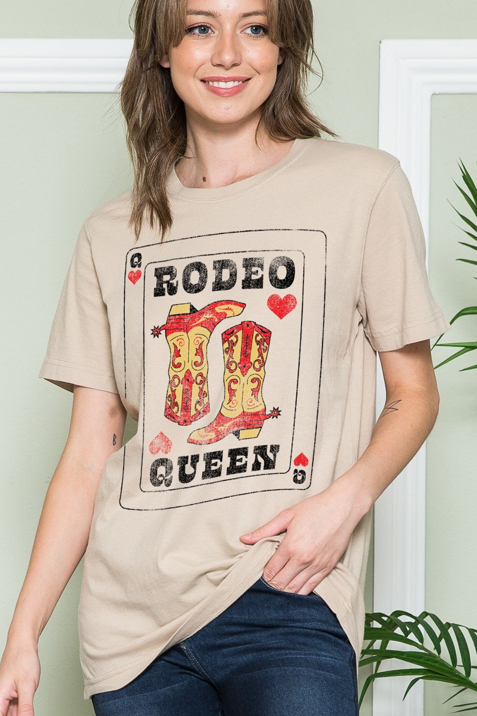 Rodeo Queen Graphic Tee Rodeo Shirt Southern Girl Shirt - Etsy