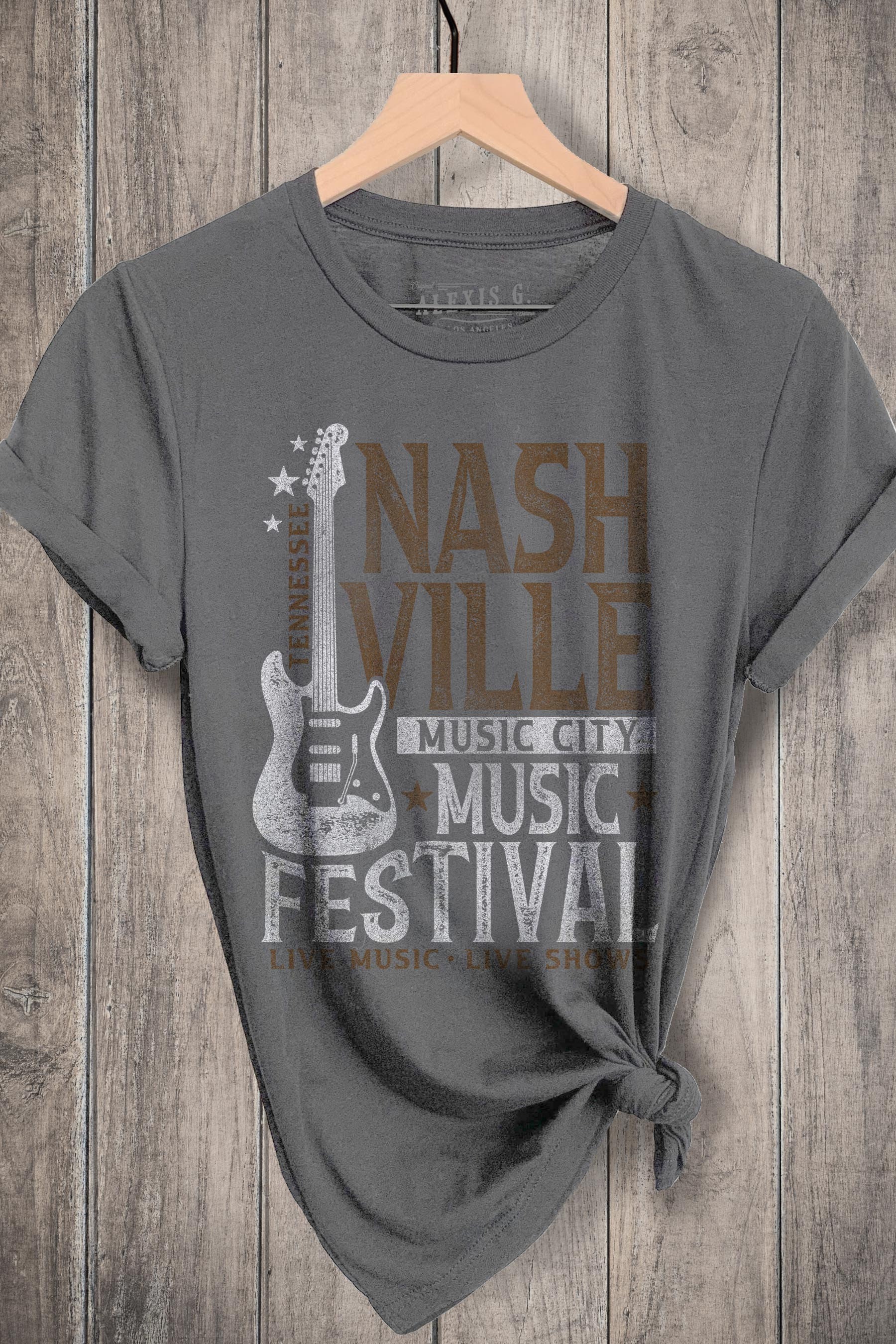 Nashville Music Festival Graphic Tee: Country Music Concert Shirt - Etsy