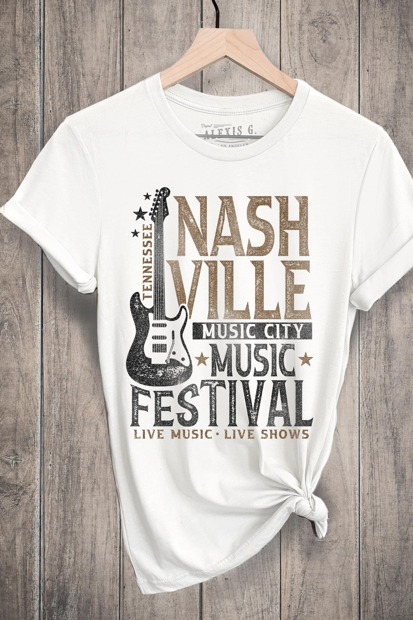 Nashville Music Festival Graphic Tee: Country Music Concert Shirt - Etsy