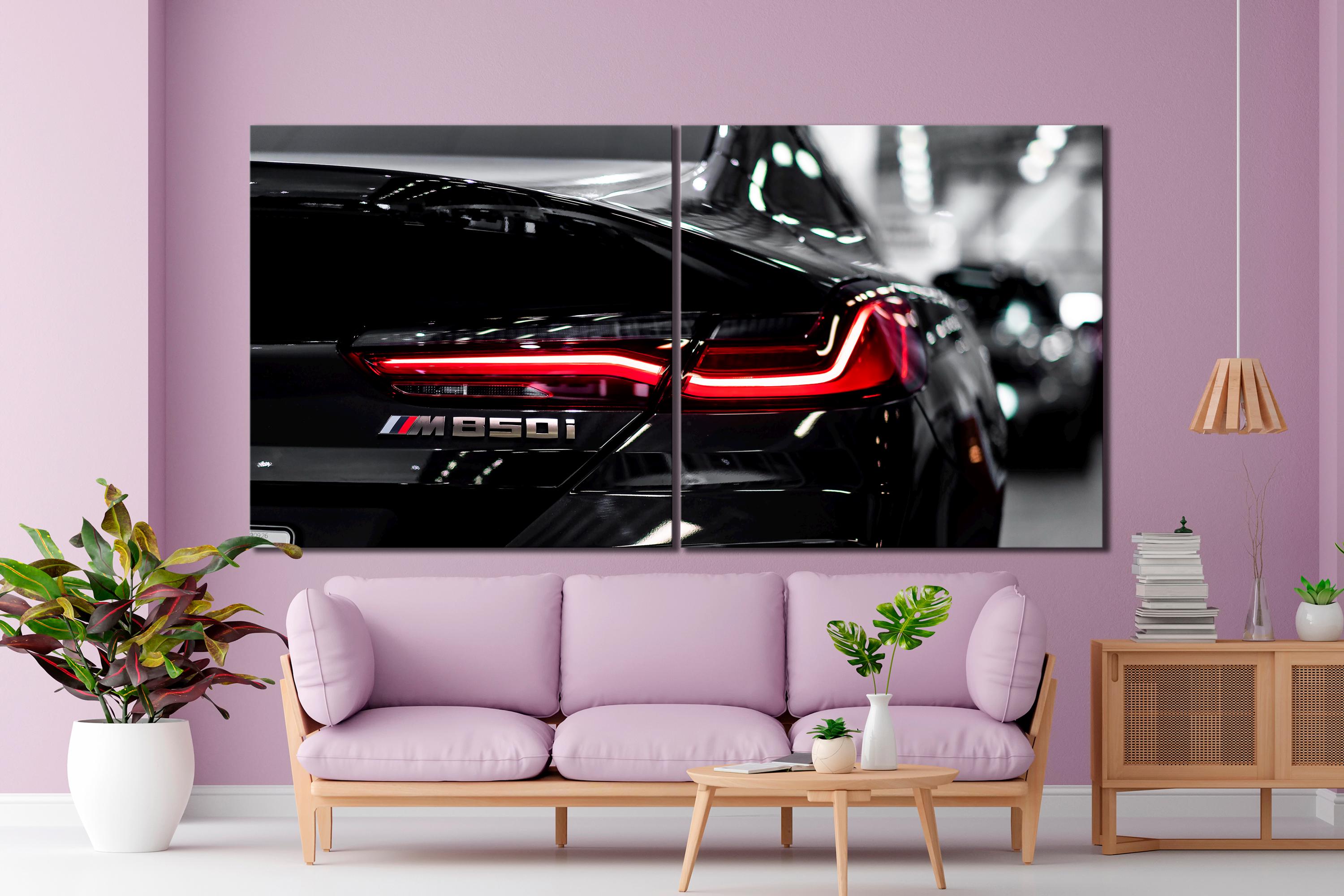 Motivational Wall Art BMW M8 Canvas Print Trendy Wall Decor ...