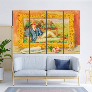 Rene Magritte 1943 Reproduction Canvas Print Contemporary Surrealism ...