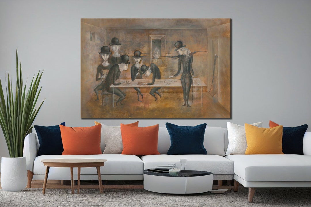 The Law of Briah Leonora Carrington Oil Painting Reproduction Wall Art ...