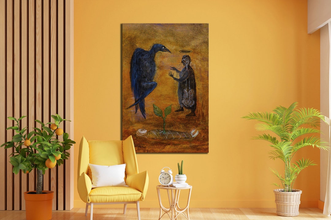 Modern Leonora Carrington Reproduction Oil Painting Artwork Surrealism ...