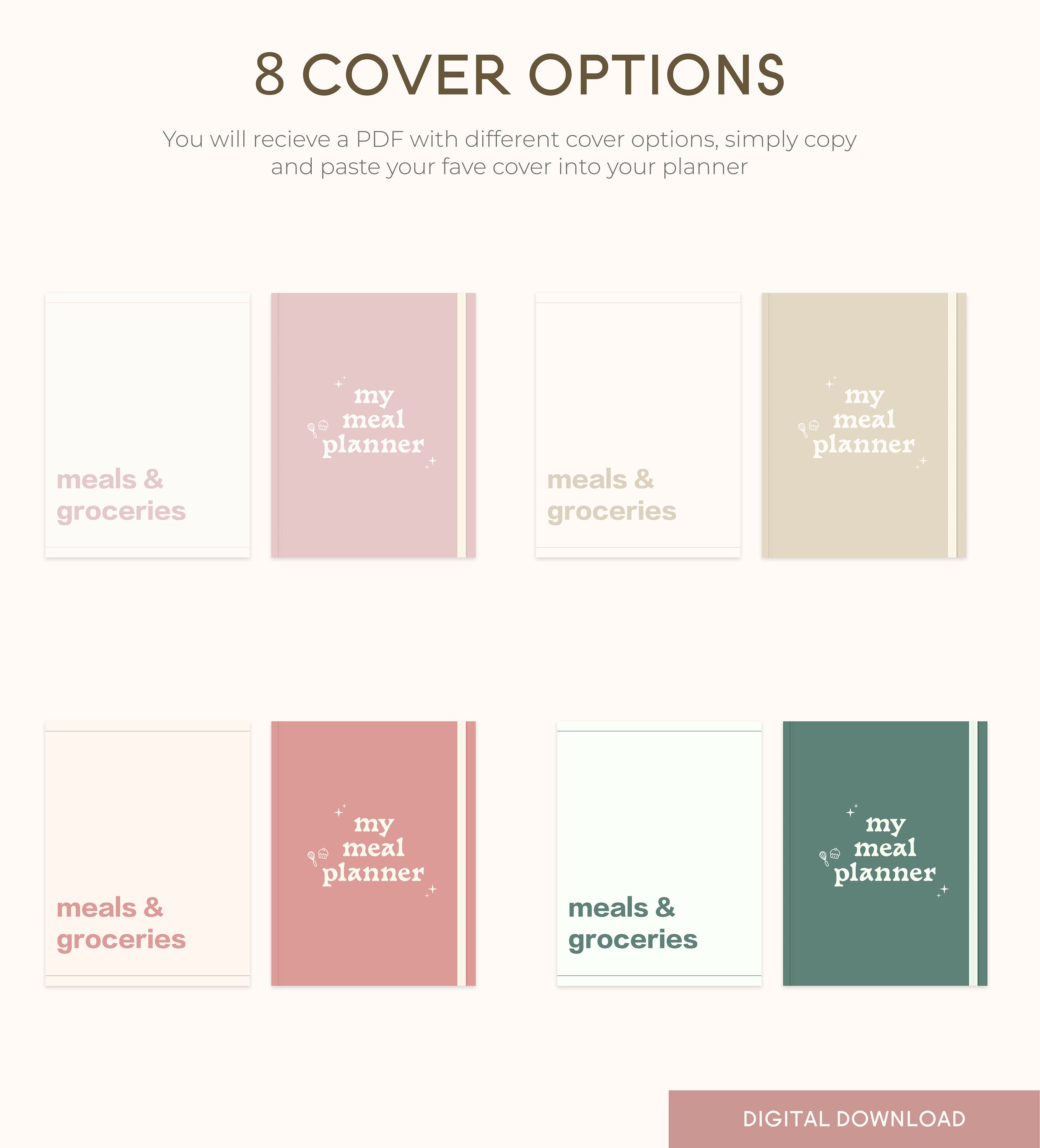 Grocery and Meal Planner Shopping List to Do Digital iPad - Etsy