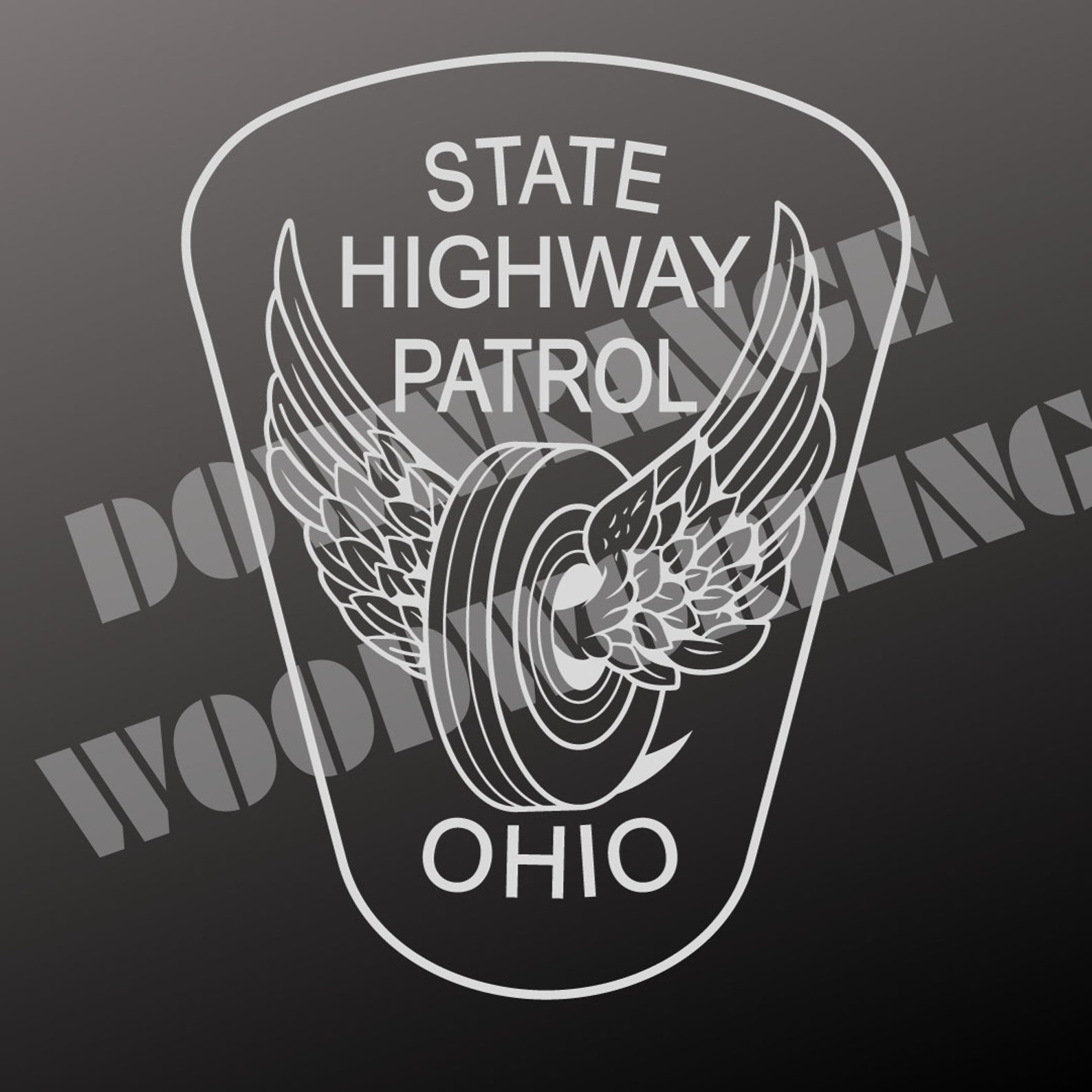 Ohio State Highway Patrol Patch SVG - Etsy