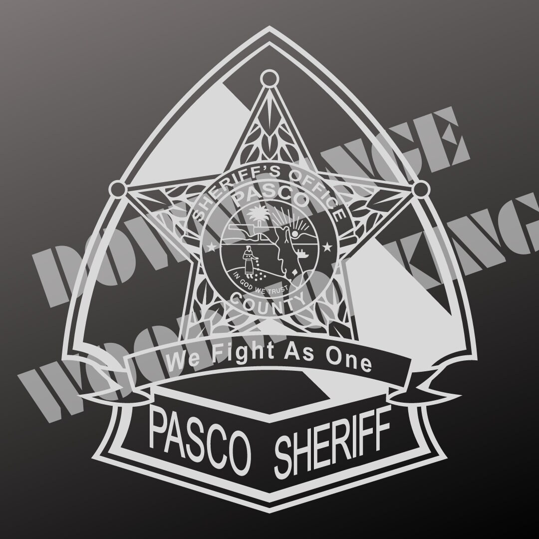 Pasco County Sheriff's Office SVG - Etsy Canada