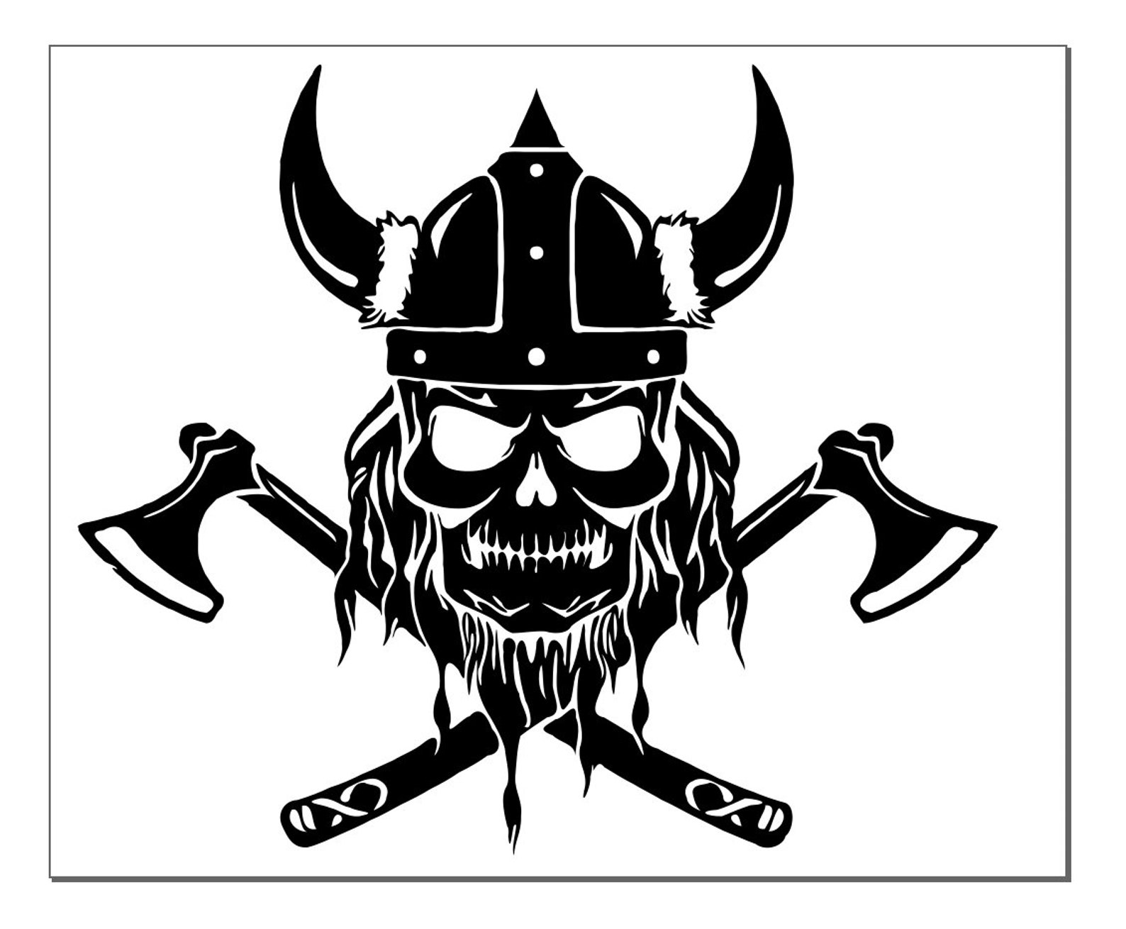 Viking Logo SVG - Etsy