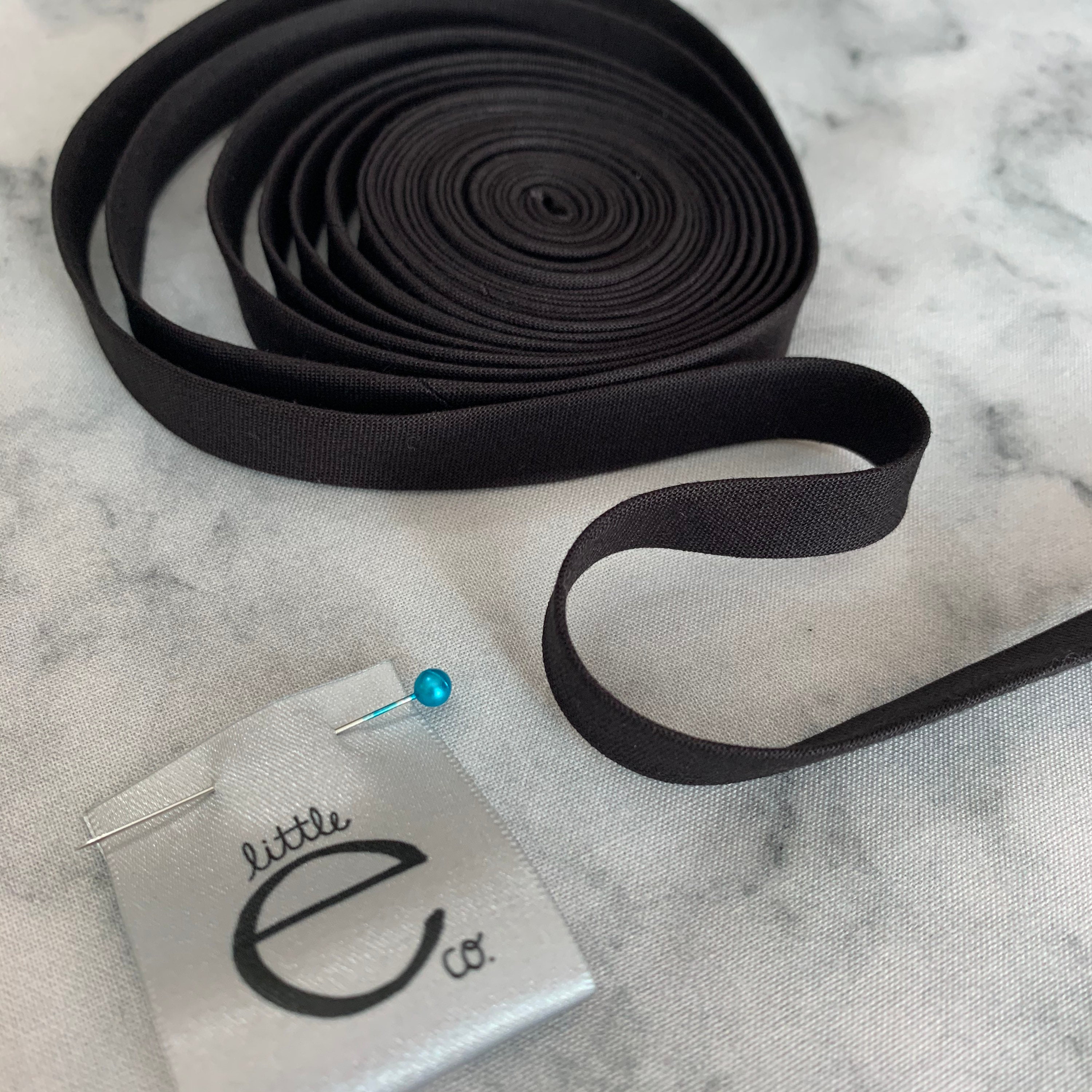 BEST handmade Black Bias Tape Double Fold 1/2 Inch Extra - Etsy