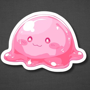 Cute Slime Sticker, Cute Slime, Colorful Slime Sticker, Slime Sticker ...
