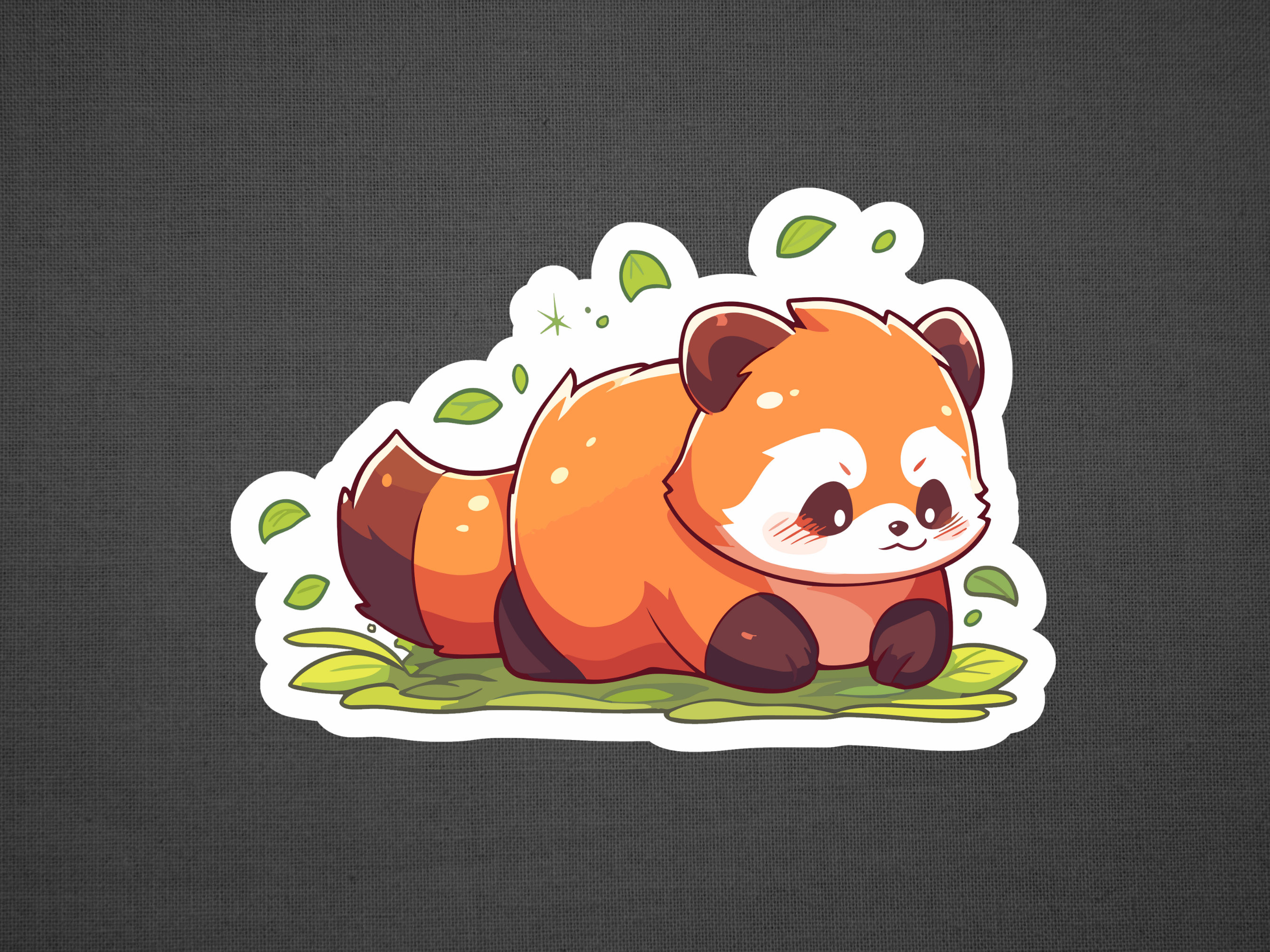 Cute Red Panda Stickers Red Panda Sticker Set Animal - Etsy