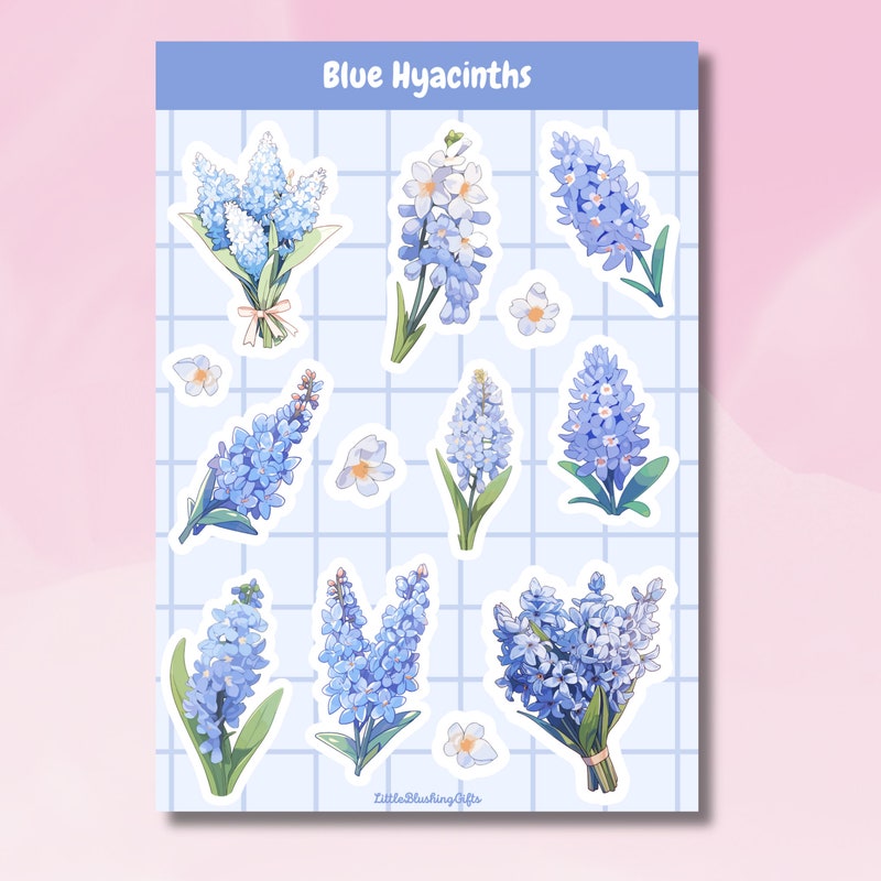 Hyacinth Blue - Etsy