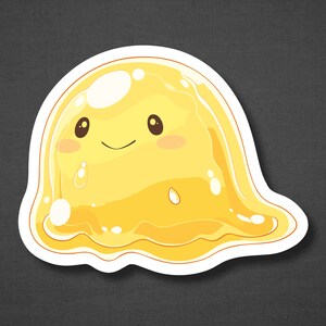 Cute Slime Sticker, Cute Slime, Colorful Slime Sticker, Slime Sticker Set, Cute Sticker Set ...