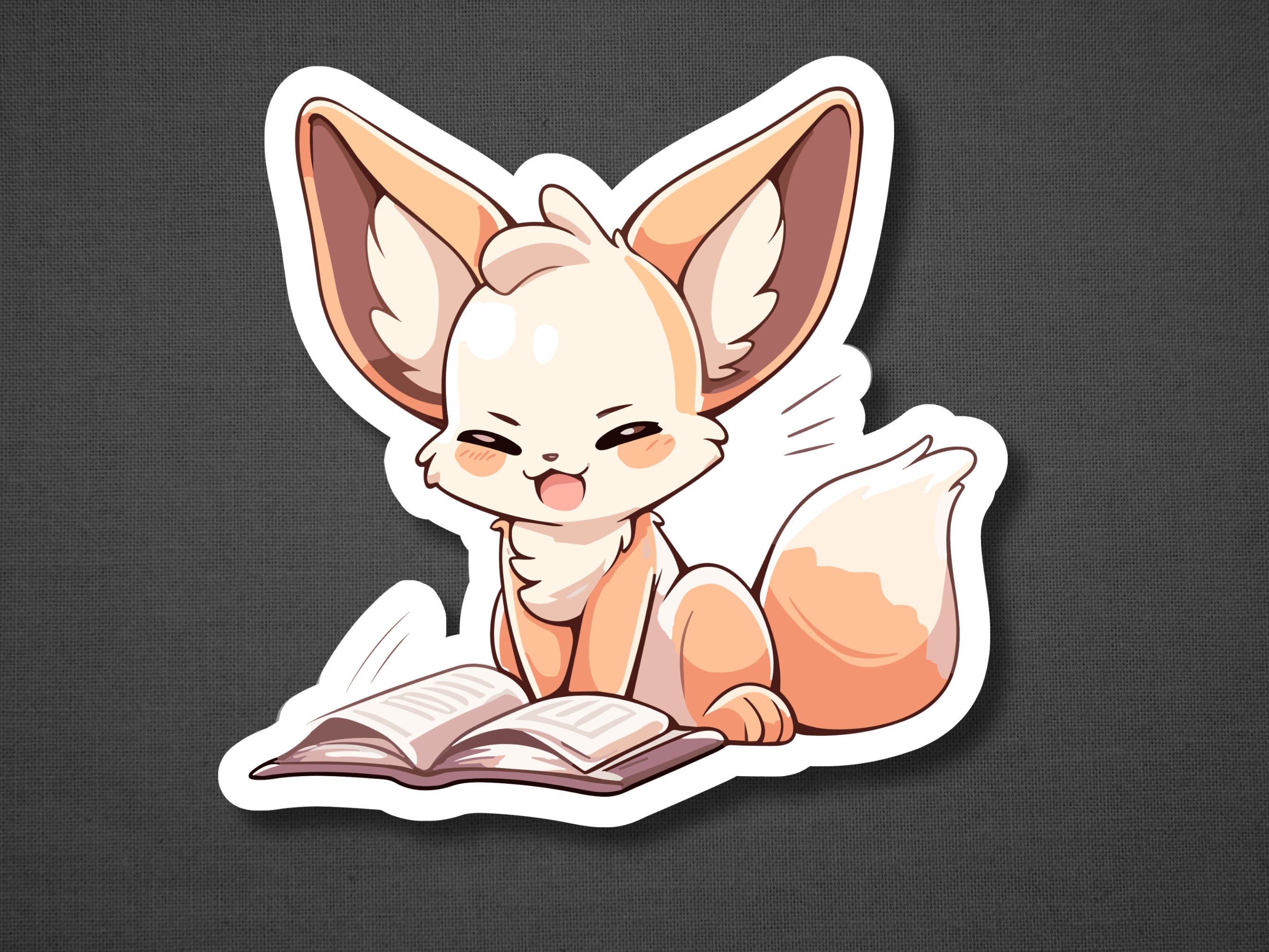 Cute Fennec Fox Stickers Fennec Fox Sticker Set Animal - Etsy
