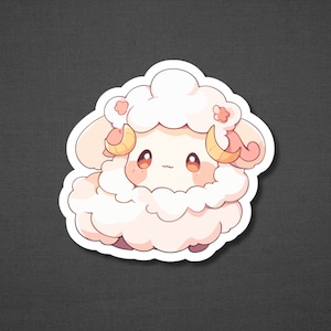 Cute Sheep Stickers, Sheep Sticker Set, Animal Sticker, Sheep Animal ...