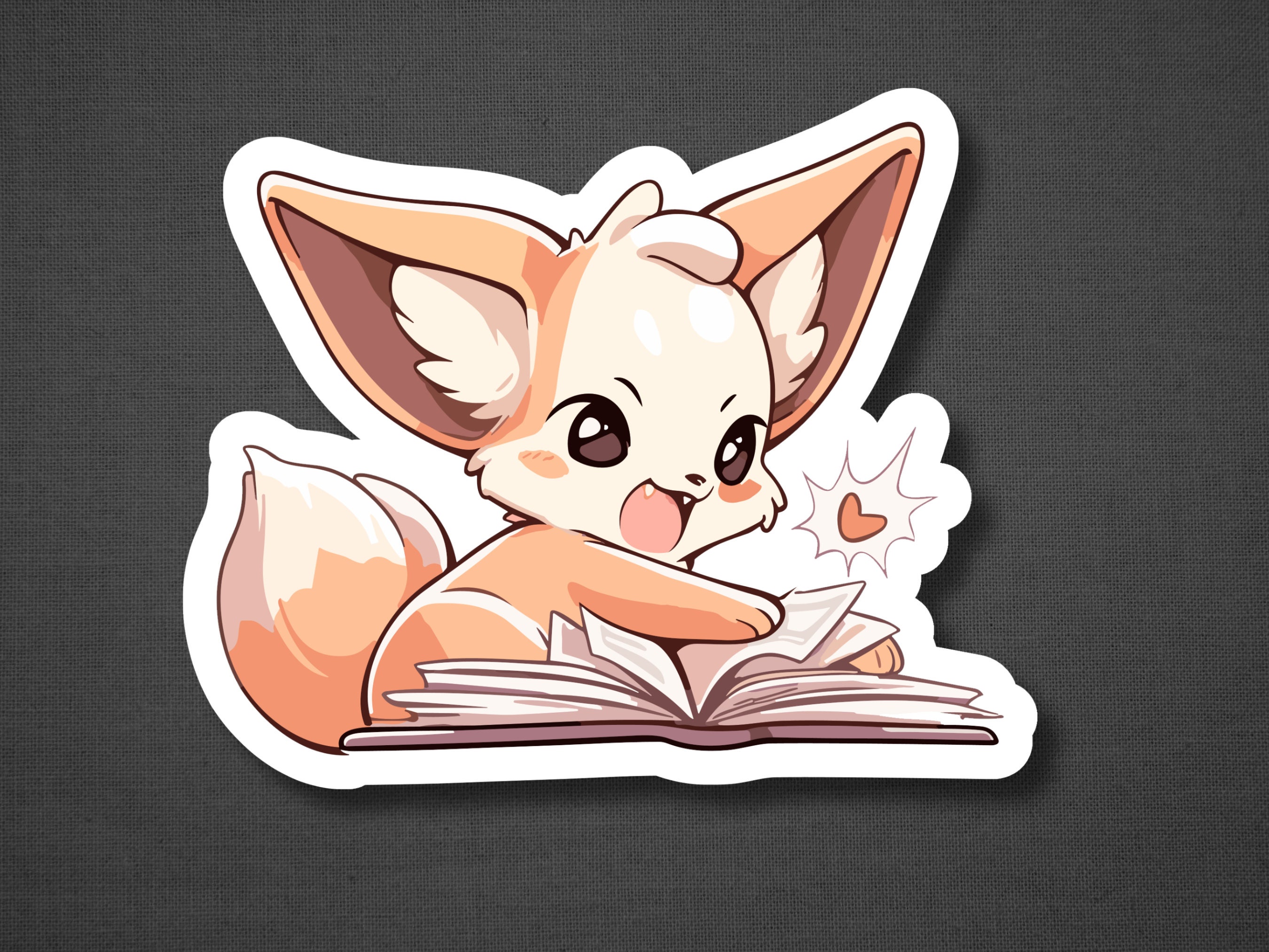 Cute Fennec Fox Stickers Fennec Fox Sticker Set Animal - Etsy