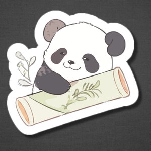 Cute Pandas Stickers, Panda Sticker Set, Animal Sticker, Cute Animal ...
