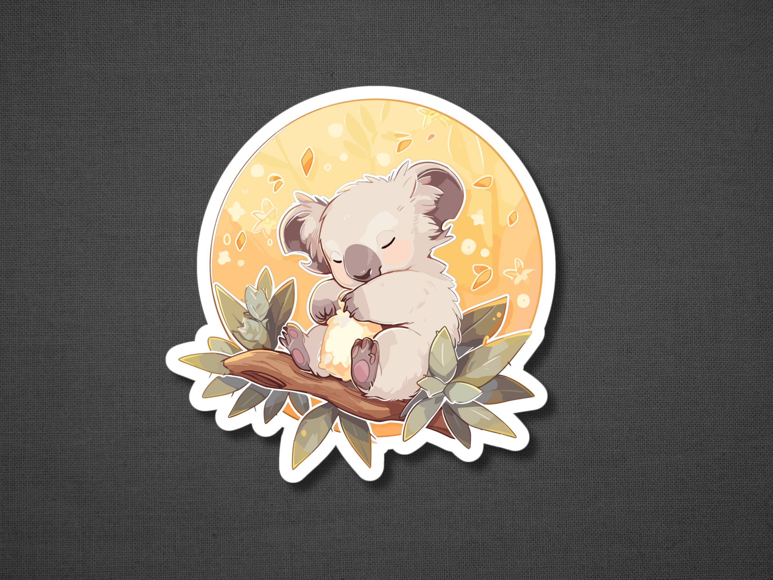 Cute Koala Sticker Set, Sticker Set, Koala Sticker, Cute Adorable Koala ...
