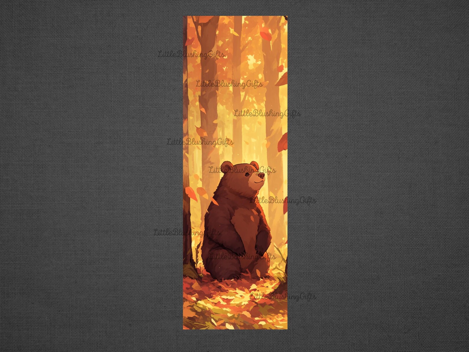 Cute Bookmark, Cute Bear Bookmark, Brownbear Bookmark, Bookmark ...