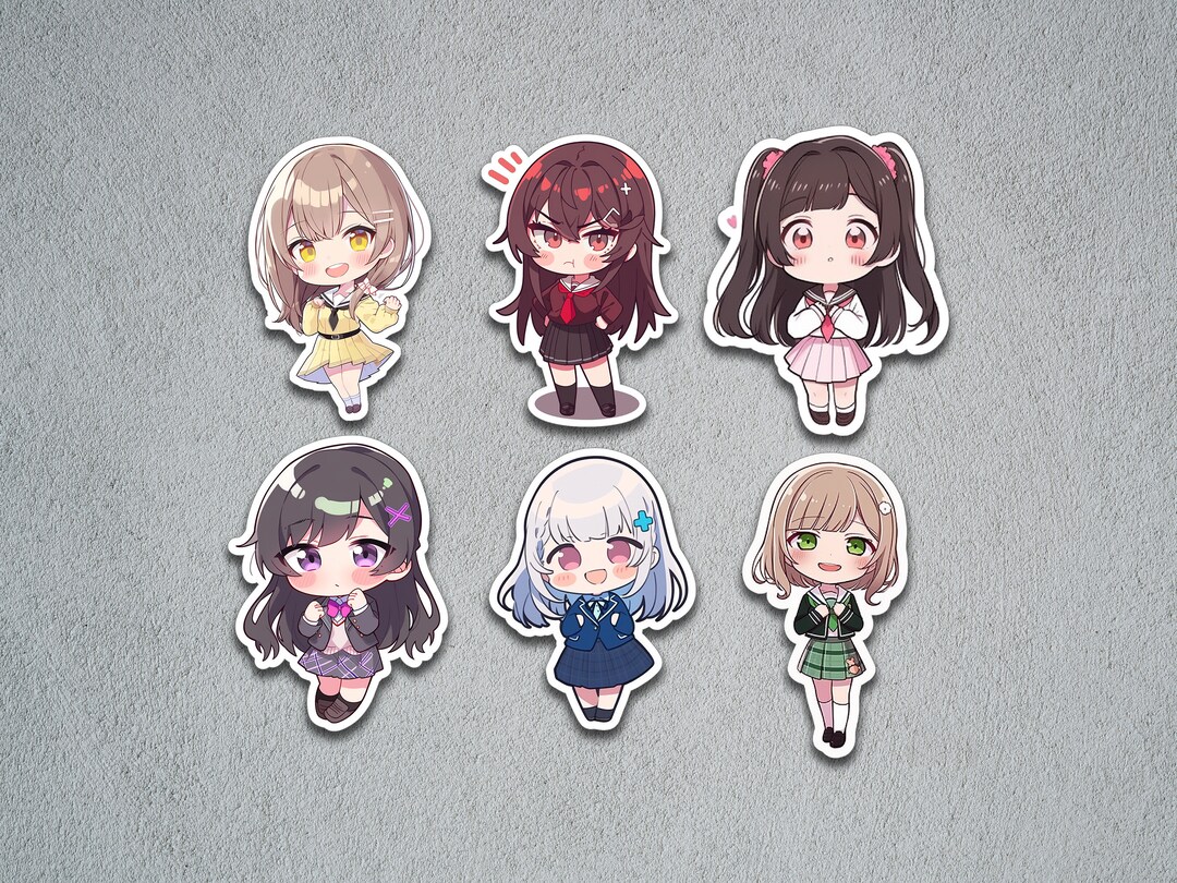 Cute Chibi Schoolgirls, Anime Schoolgirls, Back to School Chibis ...