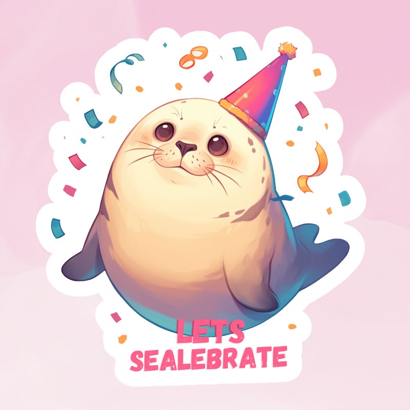 Seal Stickers - Etsy