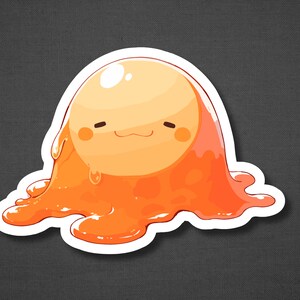 Cute Slime Sticker, Cute Slime, Colorful Slime Sticker, Slime Sticker ...