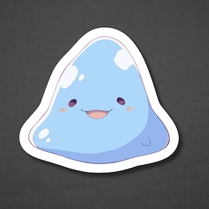 Cute Slime Sticker, Cute Slime, Colorful Slime Sticker, Slime Sticker ...
