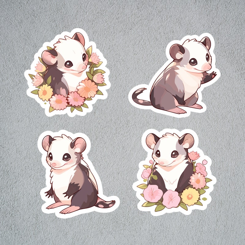 Opossum Stickers - Etsy