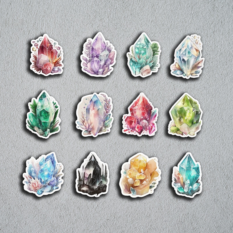 Gem Stickers - Etsy