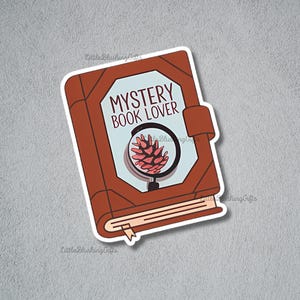 Book Genres Sticker Set, Fantasy Book Sticker, Mystery / Thriller ...
