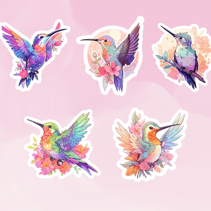 Hummingbird Sticker - Etsy