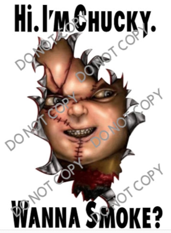 Chucky Smoking Weed