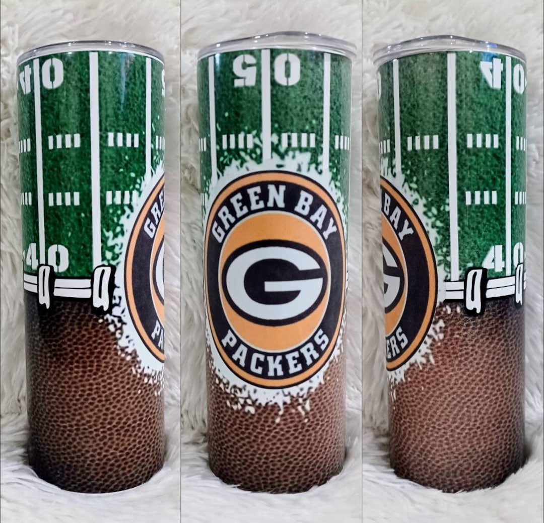 Packers Tumbler | Football Cup | Green Bay | Custom Football Tumbler ...