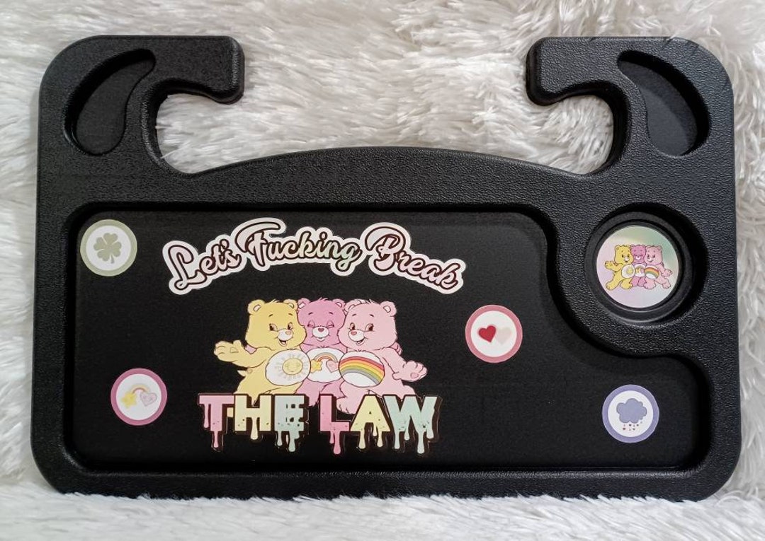 Steering Wheel Tray | Custom Vehicle Accessory | Rainbow Bear Steering ...