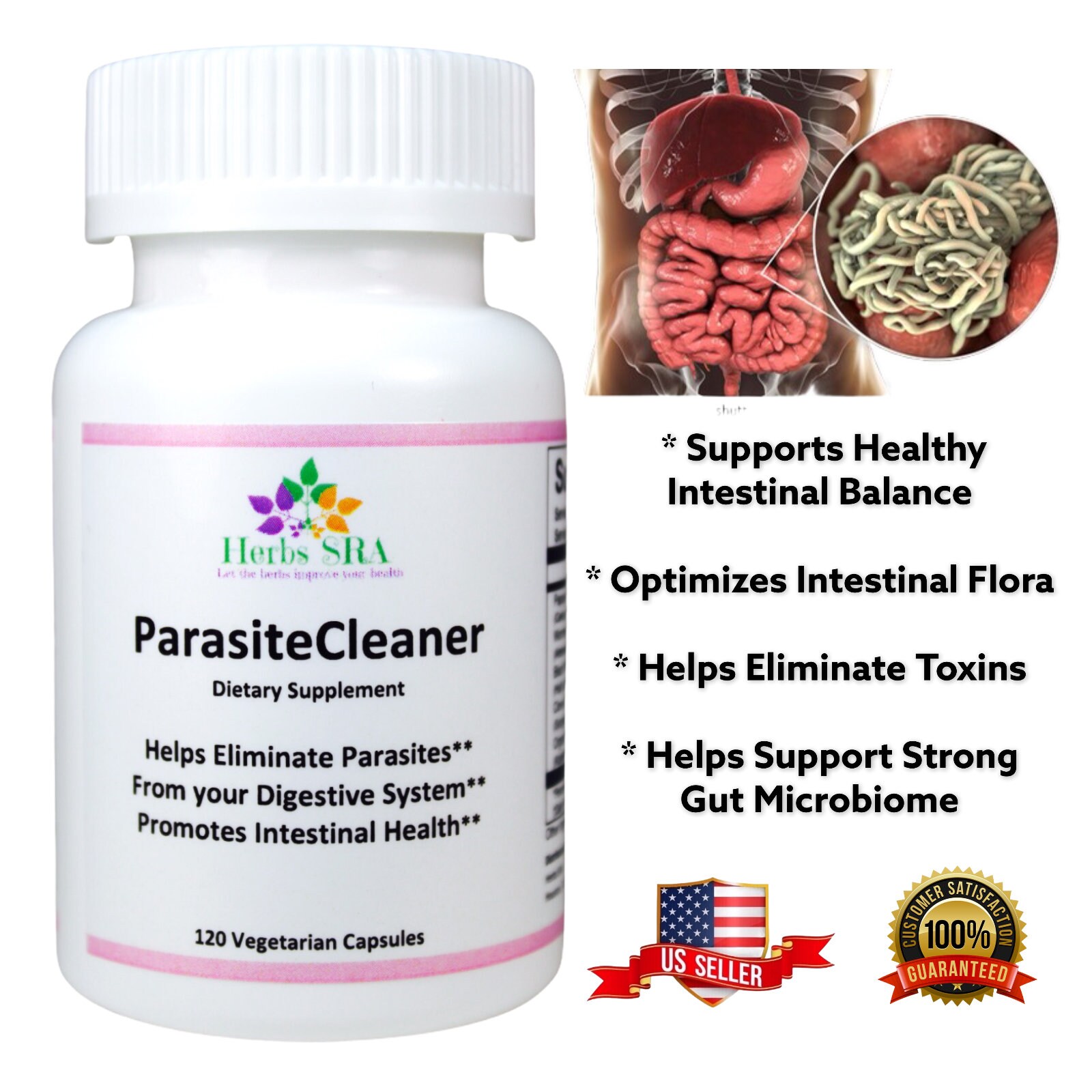 Parasite Cleaner, Parasite Detox, Intestinal Parasite Cleaner, Candida ...